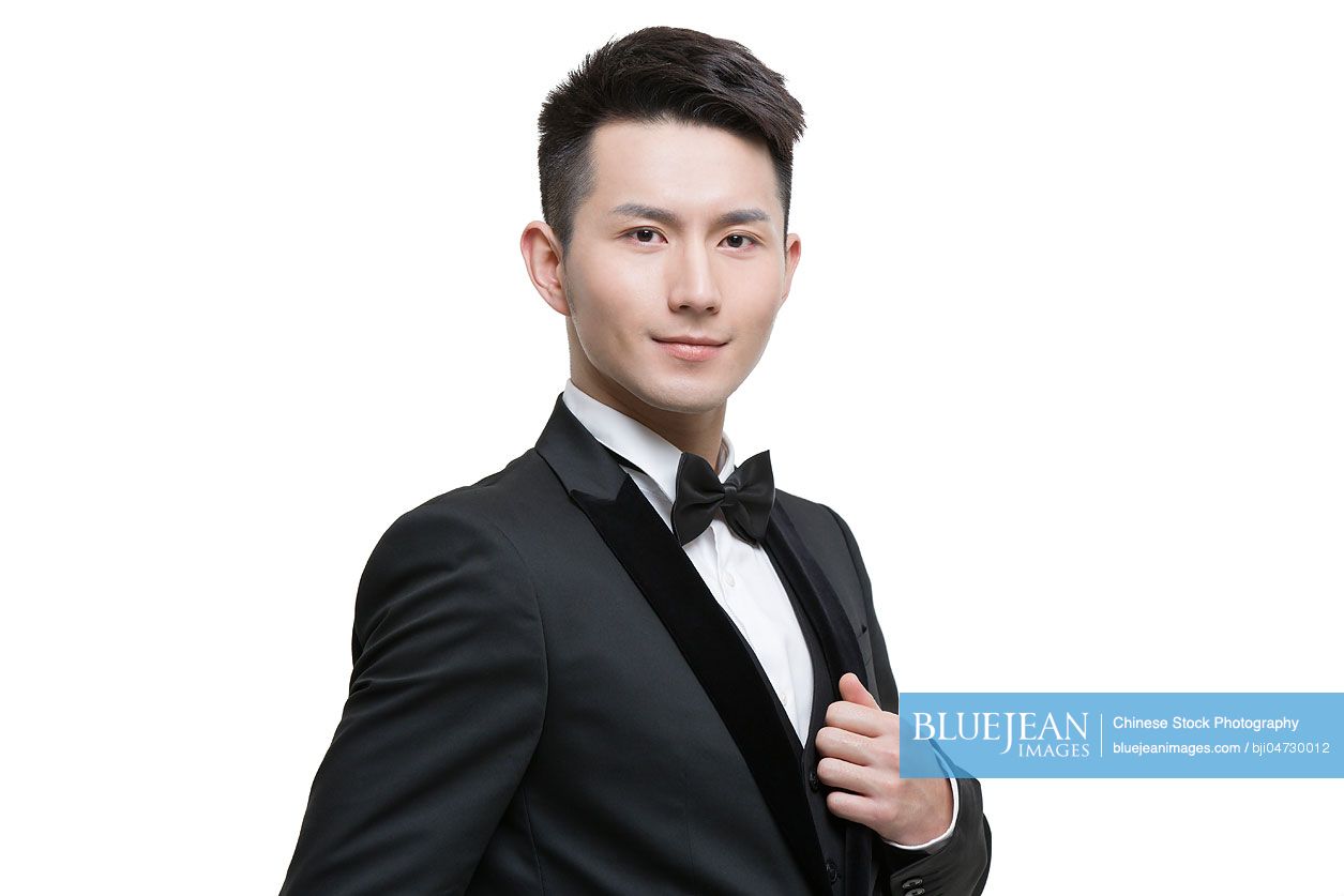 Portrait of young Chinese man-High-res stock photo for download