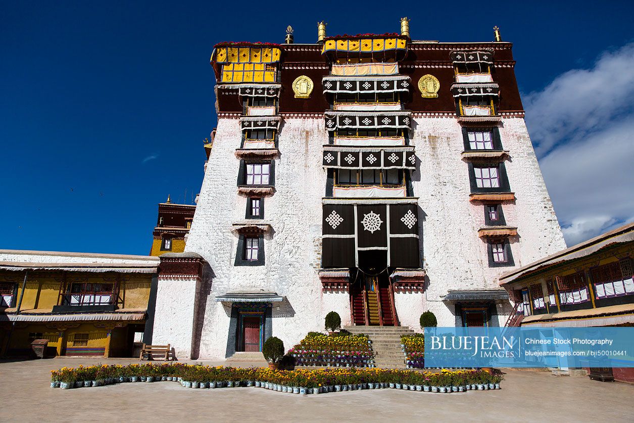Potala palace in Tibet, China-High-res stock photo for download