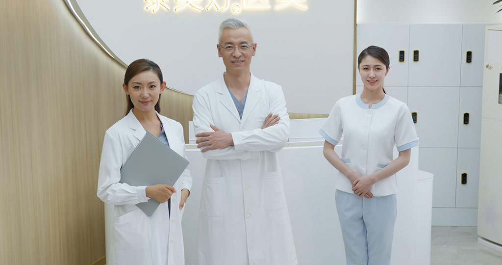 Portrait of professional Chinese medical team,4K-High-res stock video ...