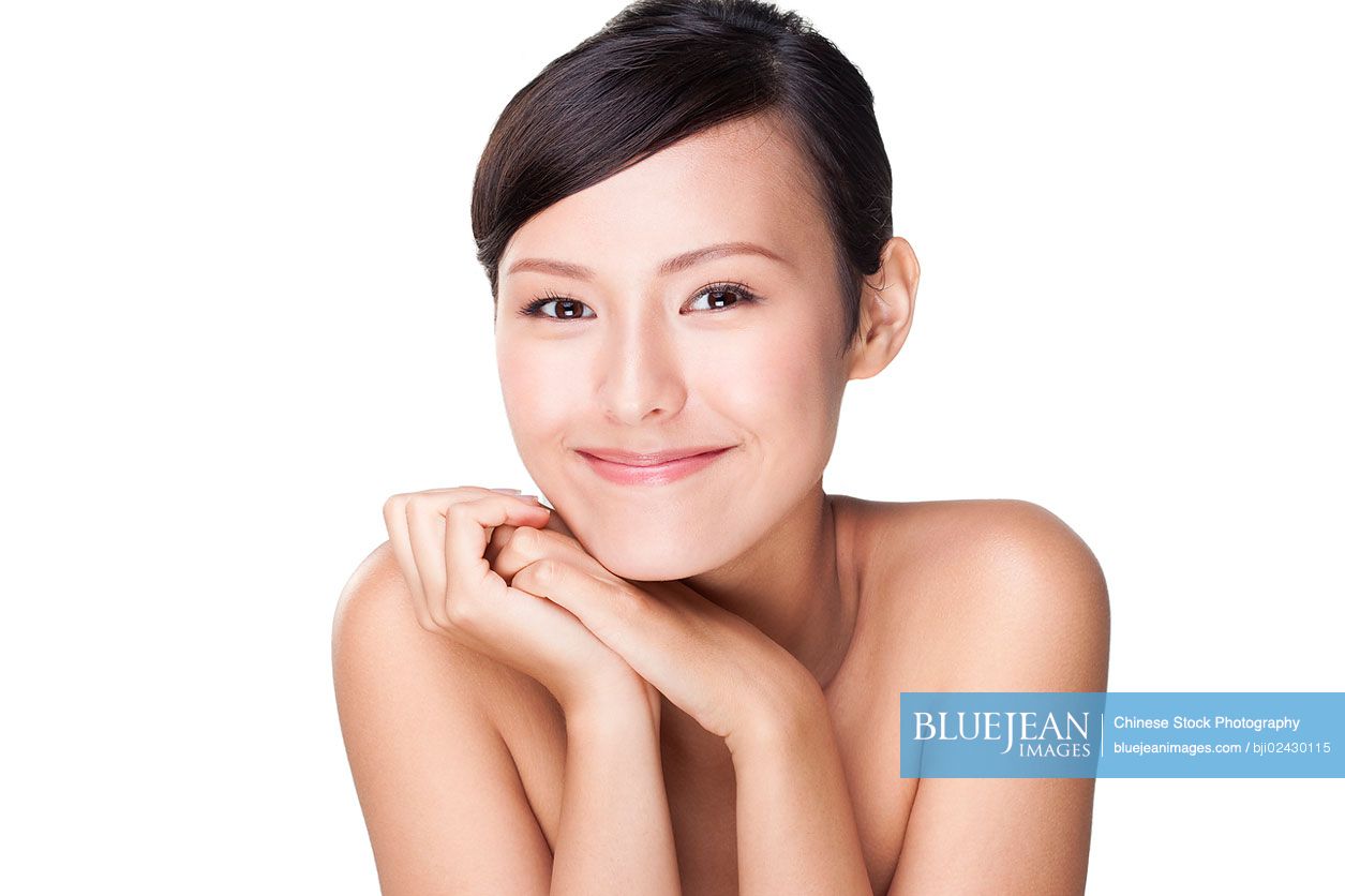 Portrait of a beautiful young Chinese woman-High-res stock photo for ...