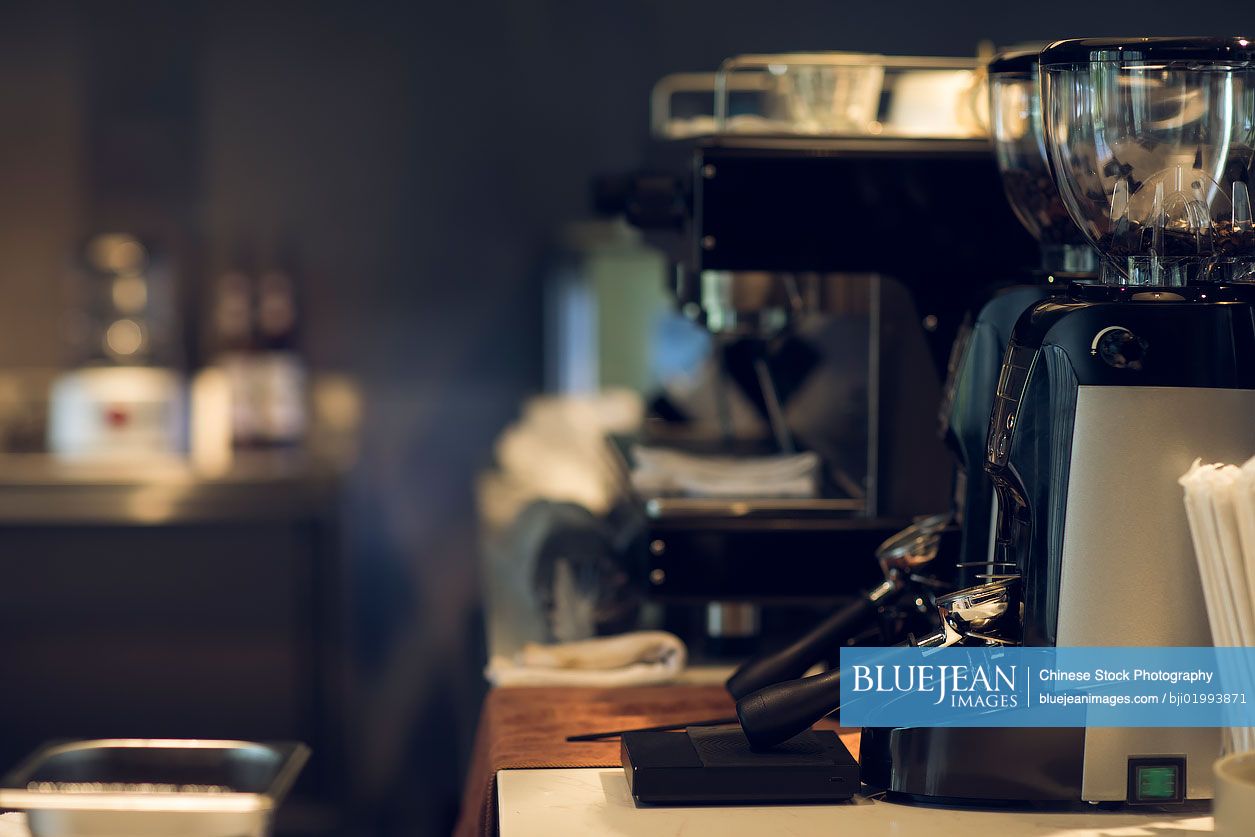 Close up of coffee maker-High-res stock photo for download