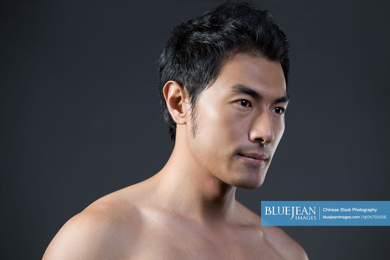 Young Chinese man with fresh skin-High-res stock photo for download