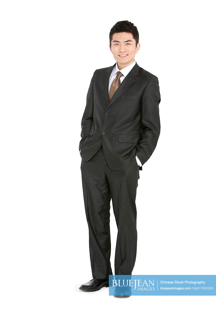 Portrait of a young Chinese businessman-High-res stock photo for download