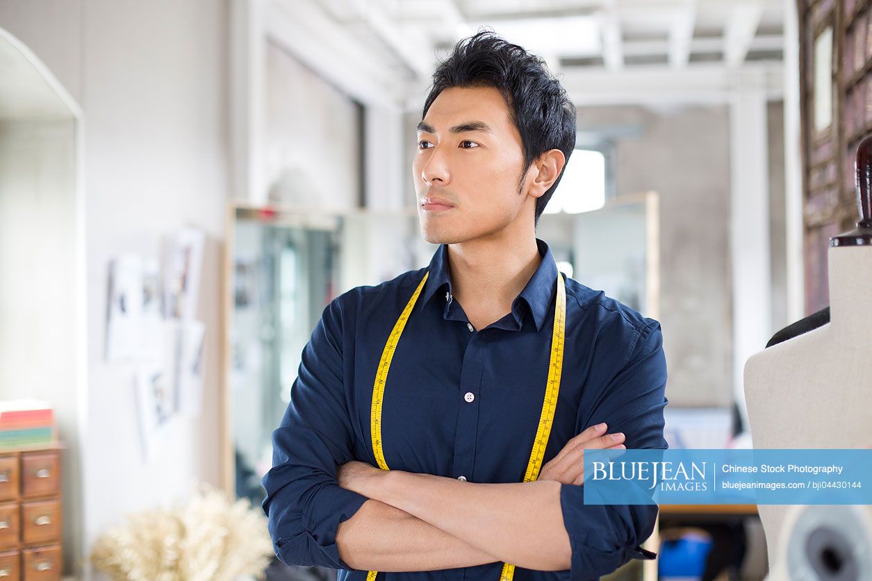 Chinese male fashion designer-High-res stock photo for download