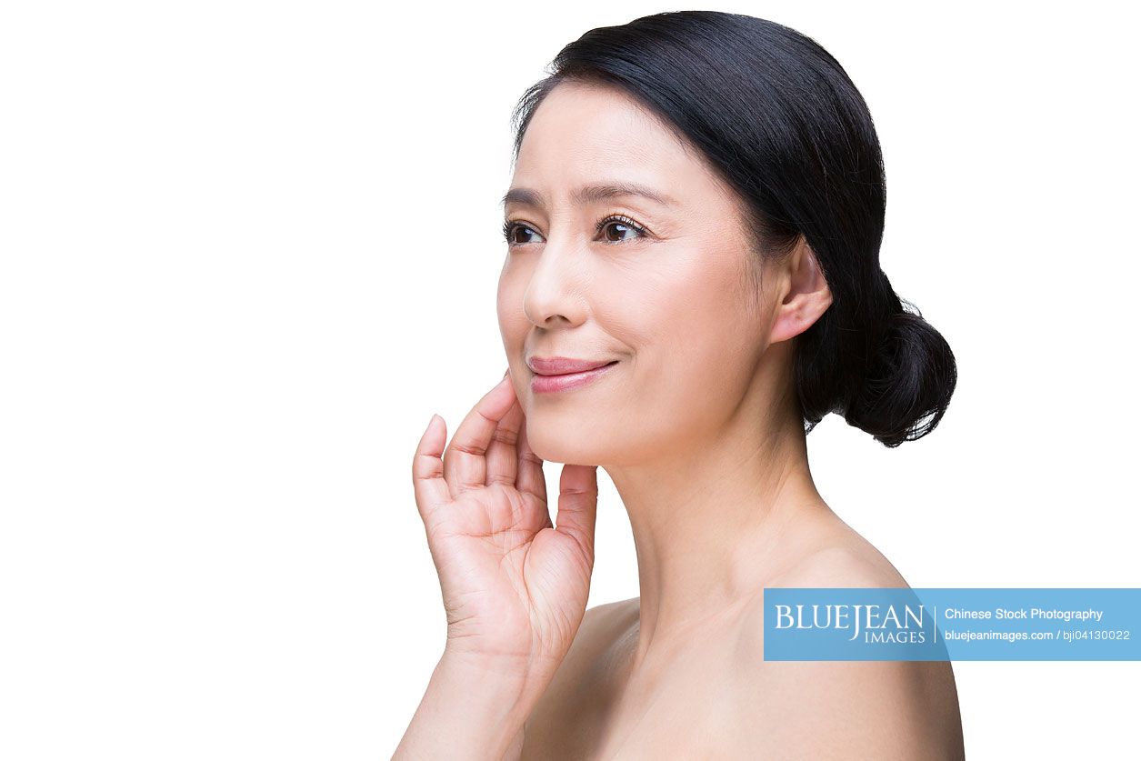 Beautiful mature Chinese woman-High-res stock photo for download